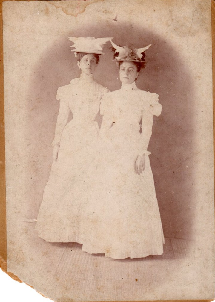 Helen & Friend – Gathering Leaves